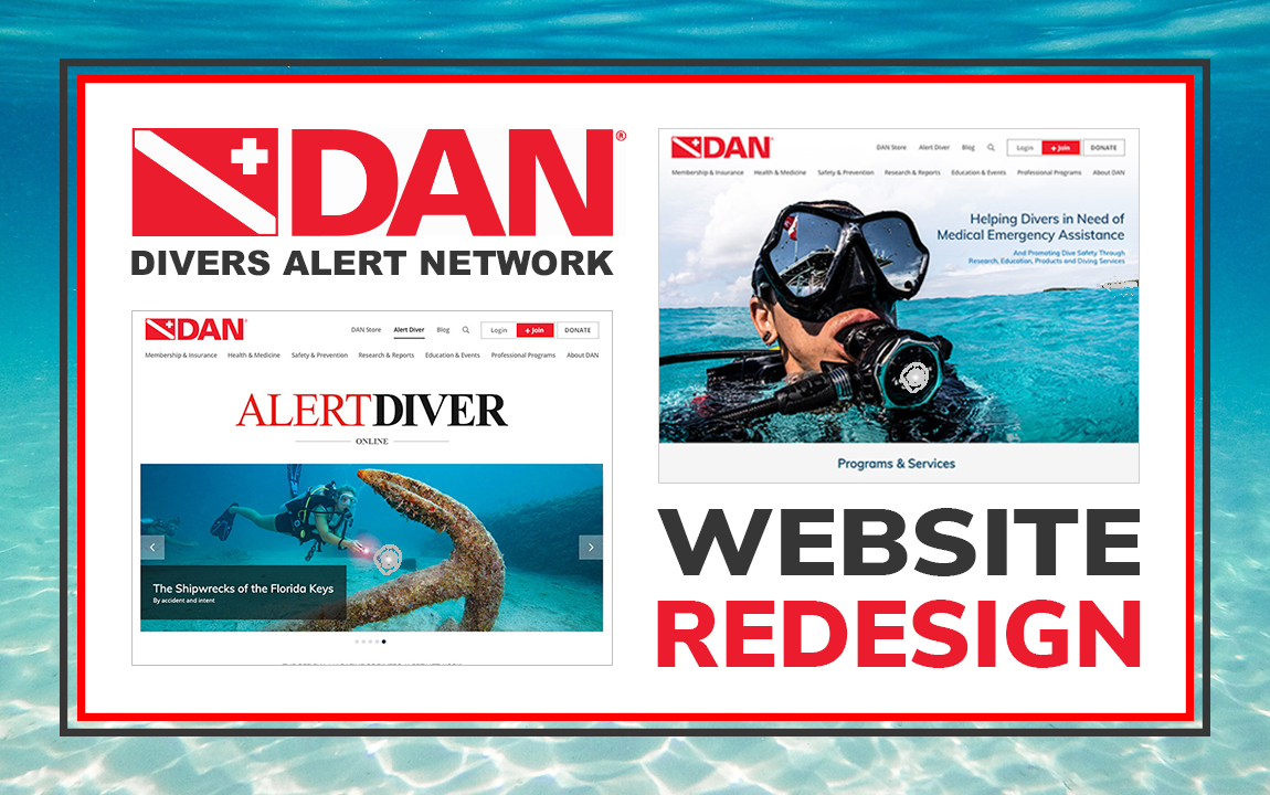 DAN Website Redesign | DesignHammer LLC